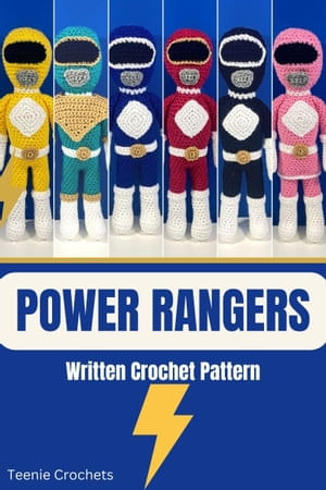 Power Rangers - Written Crochet Patterns - Librerías Gandhi