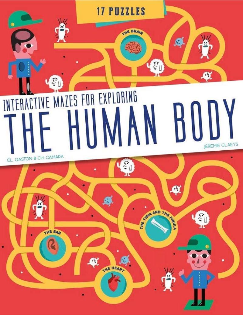 The human body: Interactive mazes for exploring - Librerías Gandhi