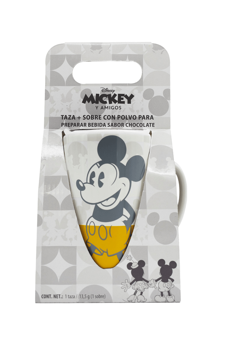 Disney Taza alta con tapa Mickey y Minnie con cocoa - Librerías Gandhi