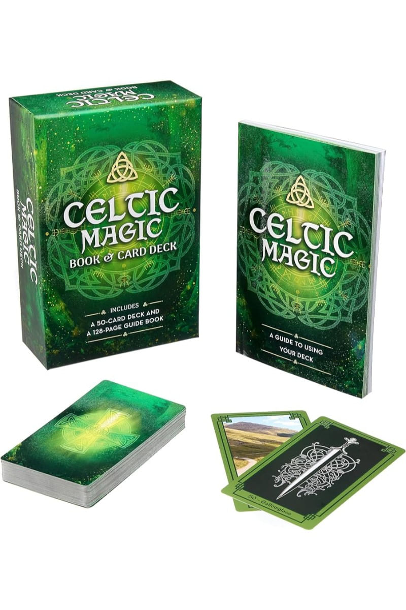 Celtic magic book & card deck - Librerías Gandhi