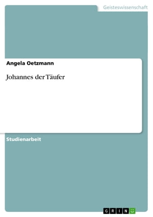 Johannes der Tufer - Librerías Gandhi