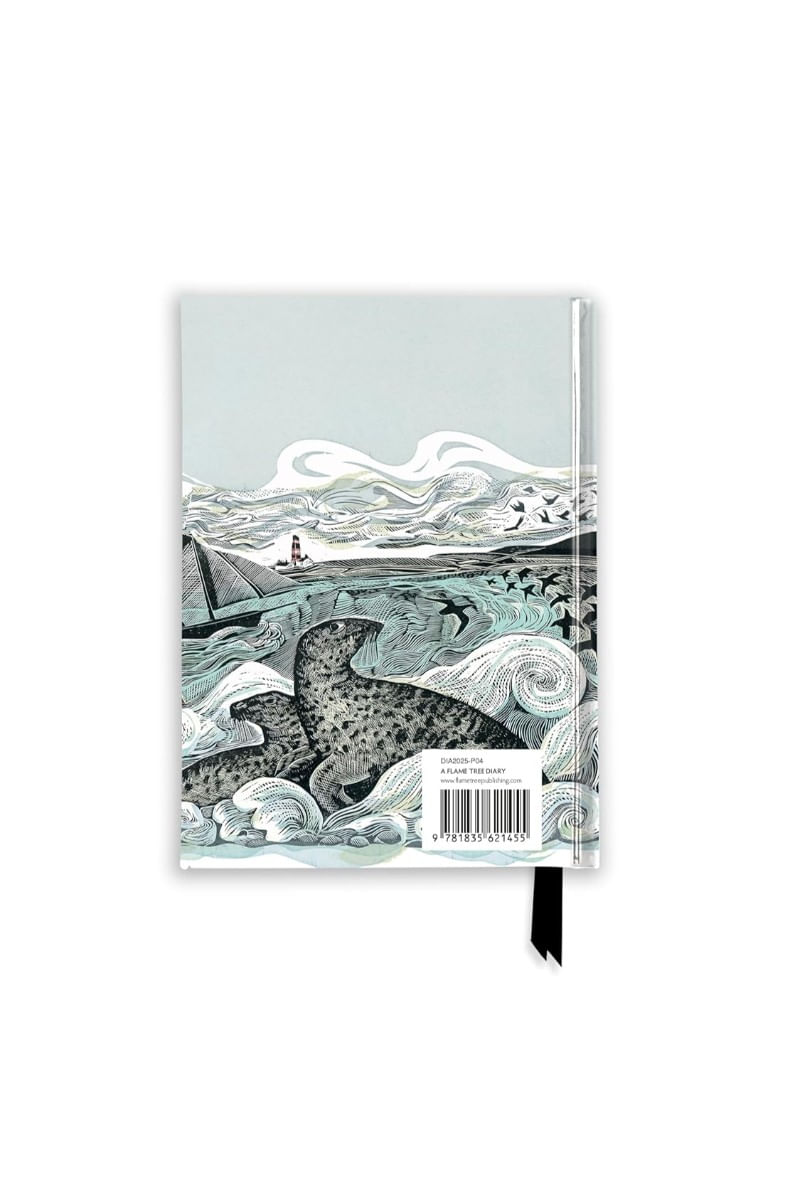 Agenda 2025: Angela Harding, Seal Song Luxury Pocket A6 - Librerías Gandhi