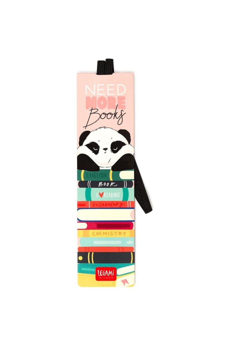 Separador de libros Legami panda2 17.5x4.7 cm - Librerías Gandhi